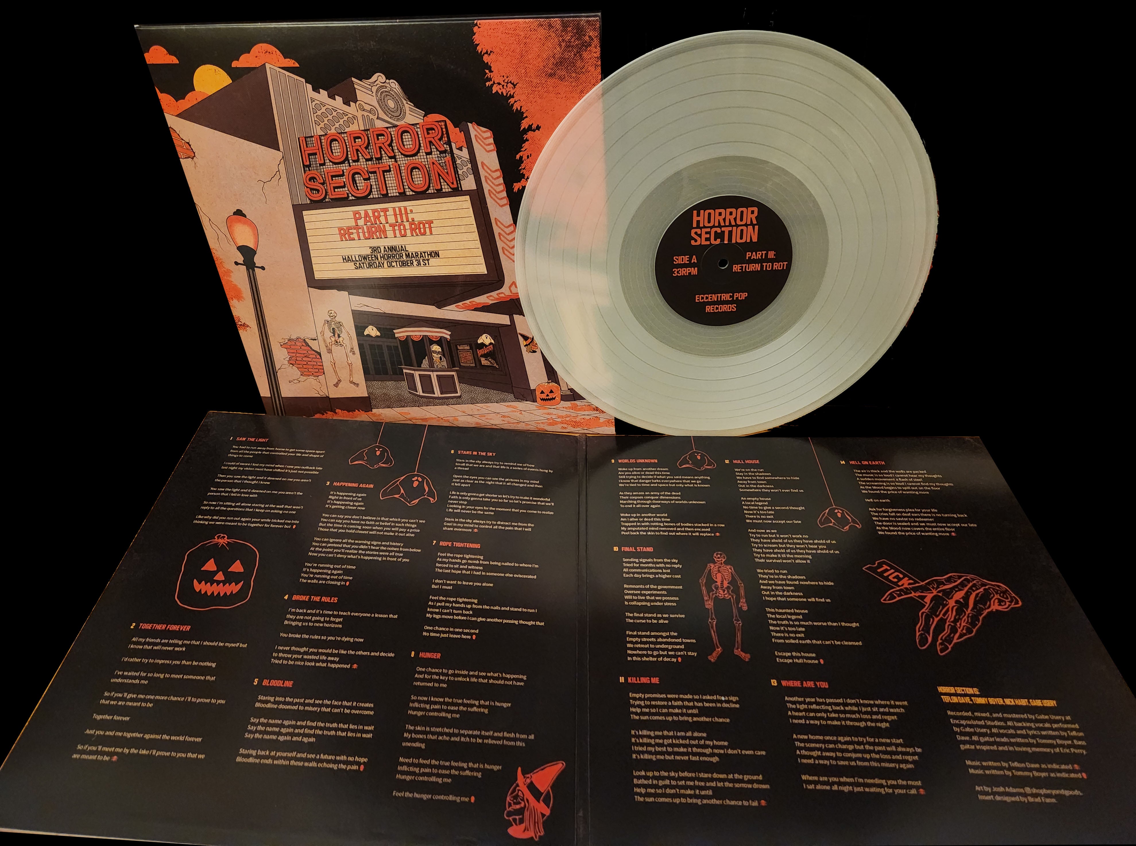 Horror Section Part III: Return To Rot Limited Edition LP Cinematic Ch ...