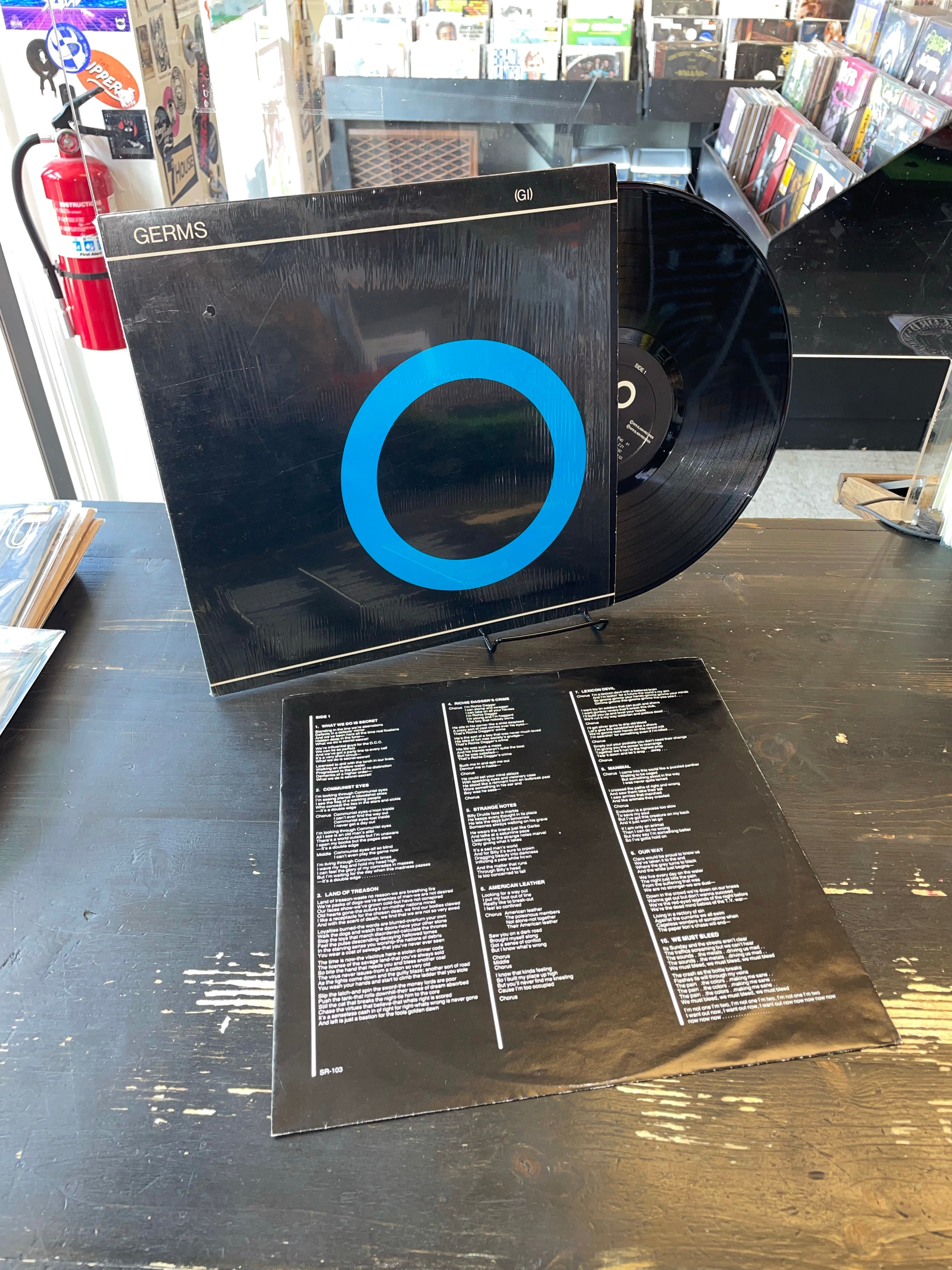 Germs GI 1979 Second Pressing – The Record Space